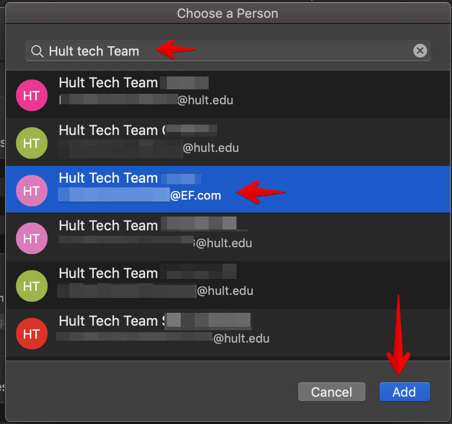 How to add shared mailbox to Mac outlook